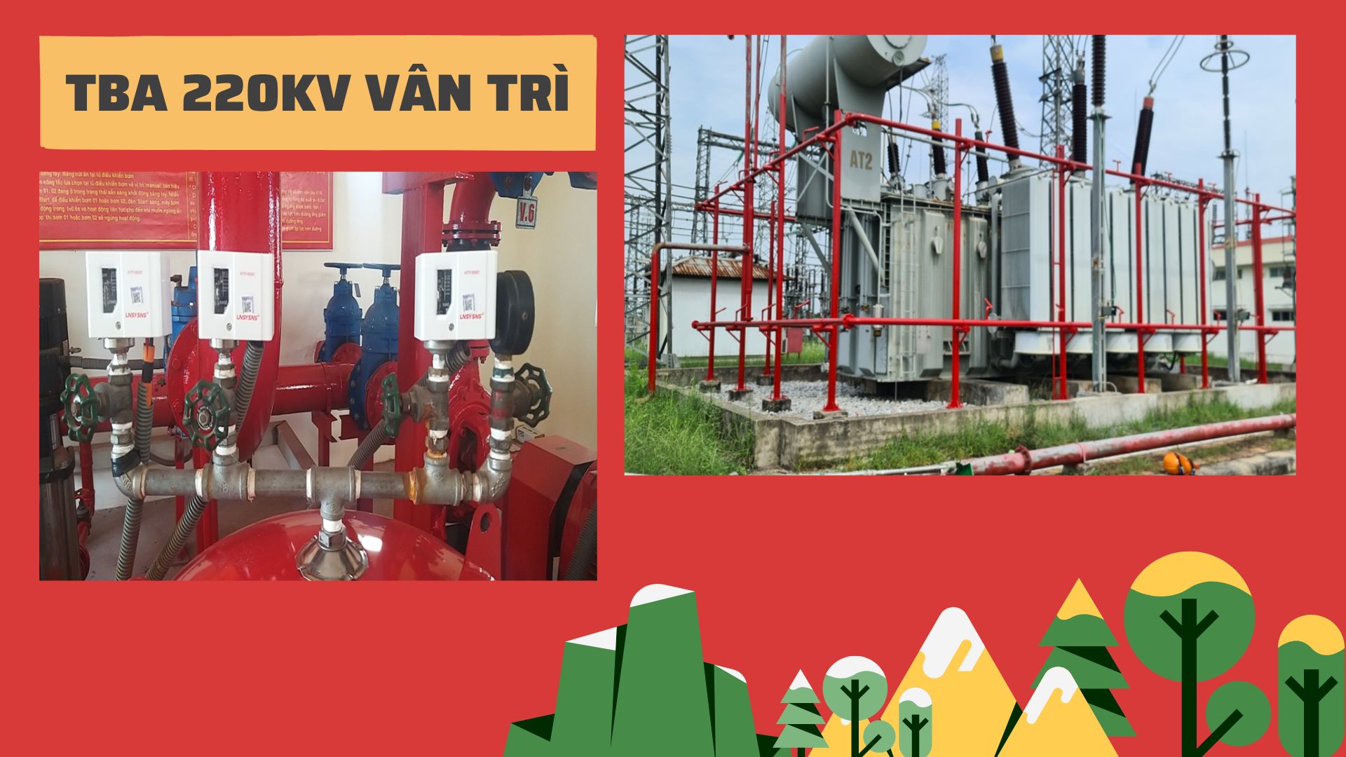 REPAIR, SUPPLEMENT OF FIRE FIGHTING SYSTEM FOR SUBSTATION - IN 2022